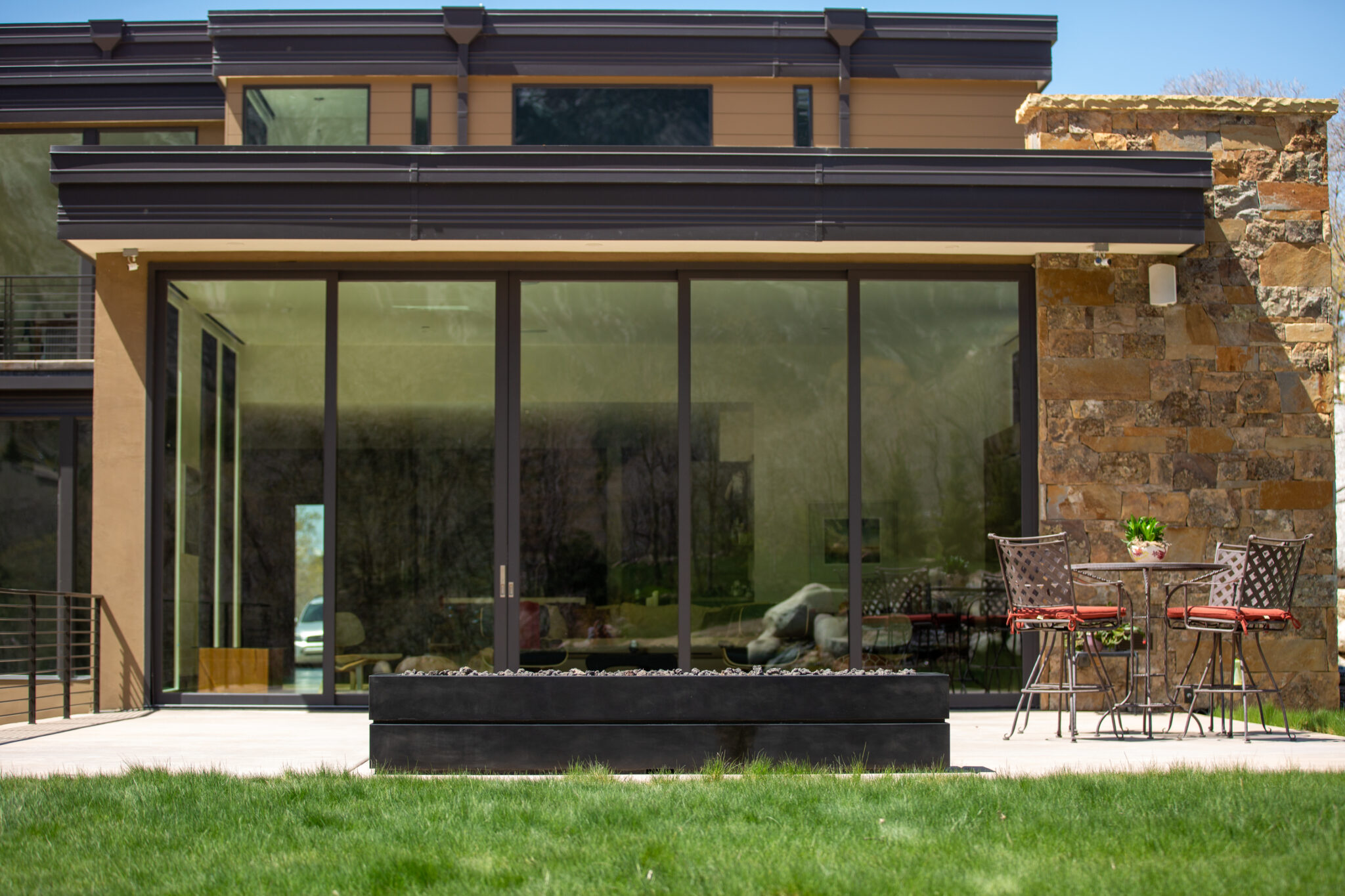 Shadowline Fire Pit - Concrete Shop West